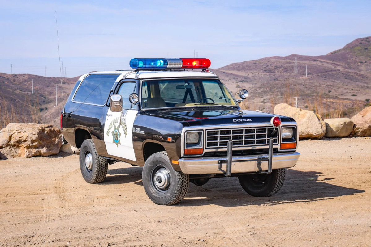 Wanna own an ex-California Highway Patrol truck? Now's your chance!