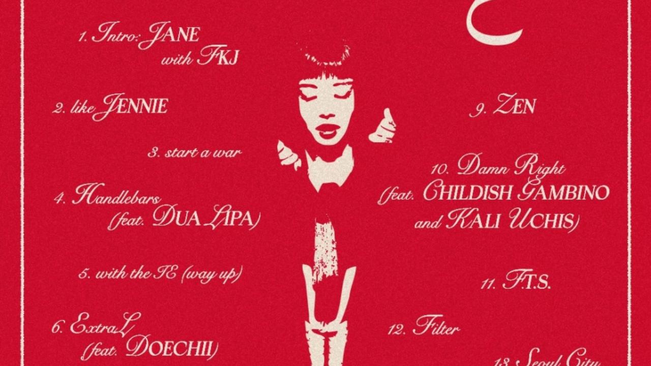 제니, 첫 솔로 정규 ‘Ruby’…트랙리스트+글로벌 쇼 일정 공개