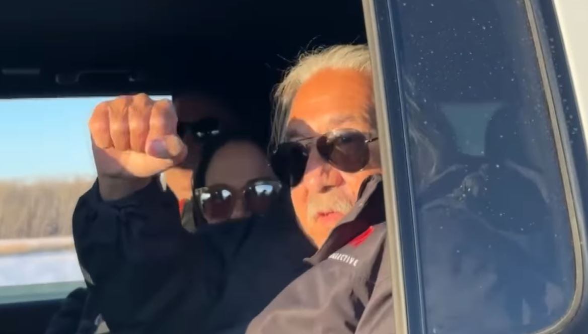 Leonard Peltier’s family welcomes him home