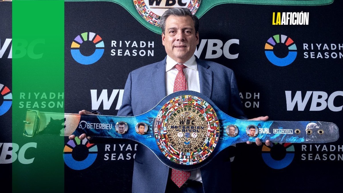 Mauricio Sulaimán presenta cinturón especial del CMB para la pelea de ...