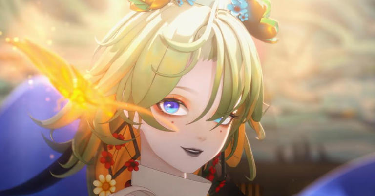 新SSR式神歌留多官方CG公开，风格相当另类和特别的式神