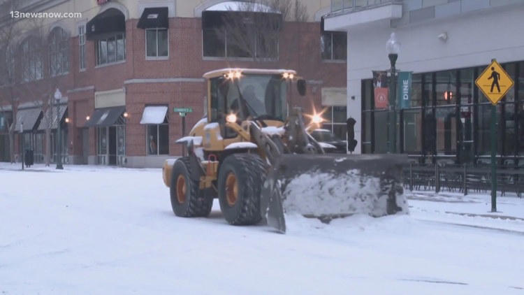 Northeastern North Carolina prepares for a major winter storm