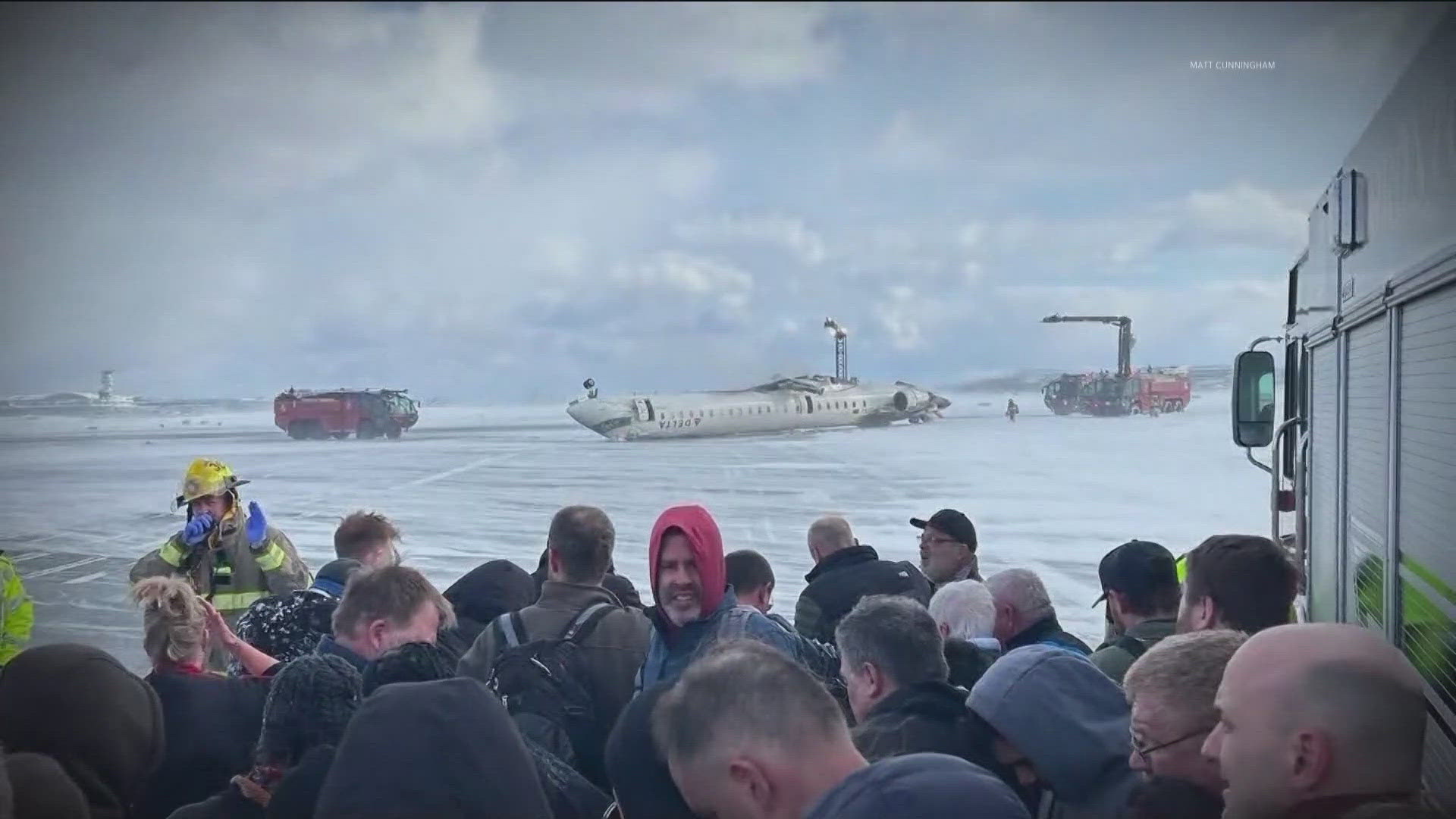 Toronto plane crash survivor shares what he texted his family