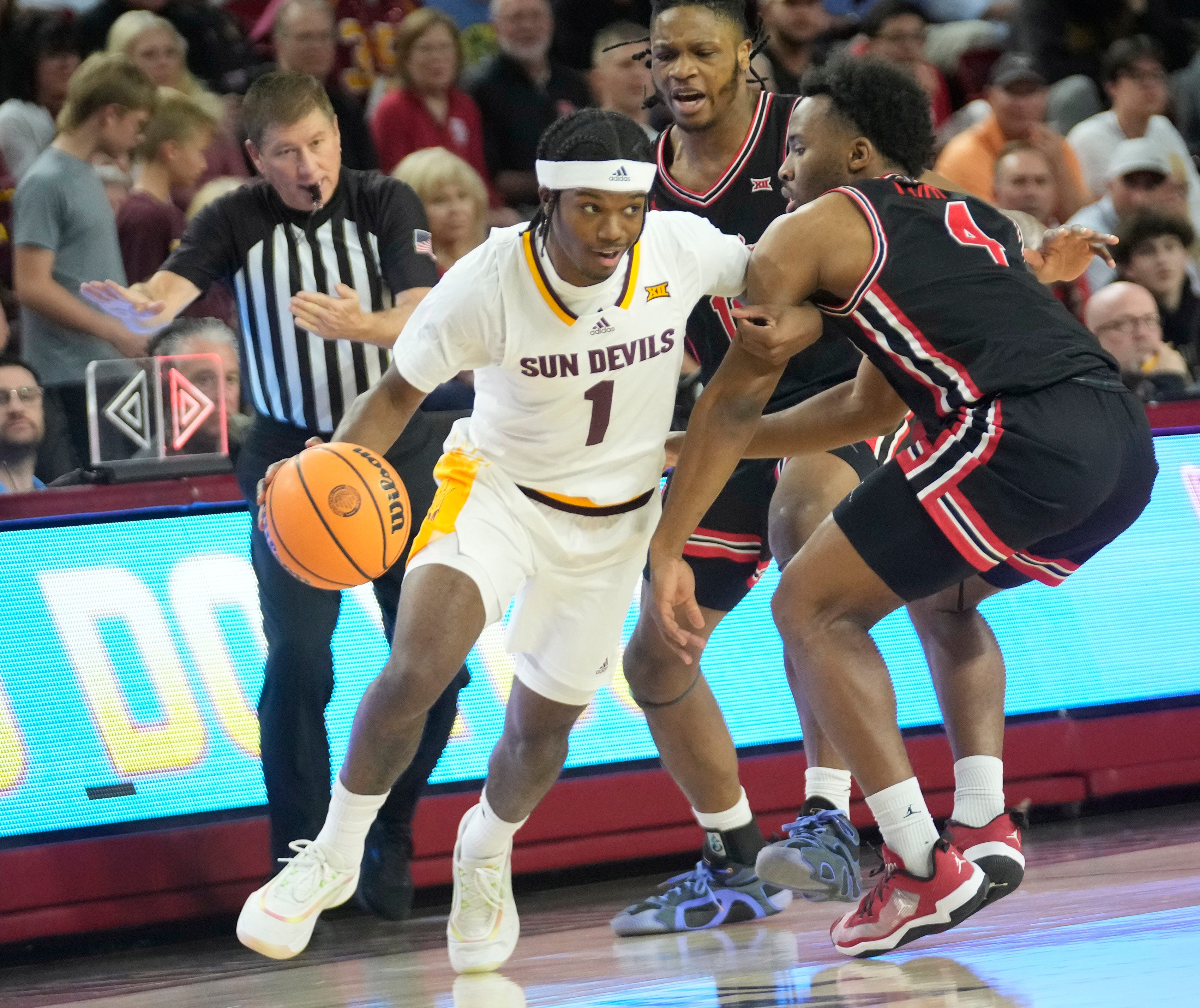 Arizona State men's basketball hits the road for a Big 12 rematch ...