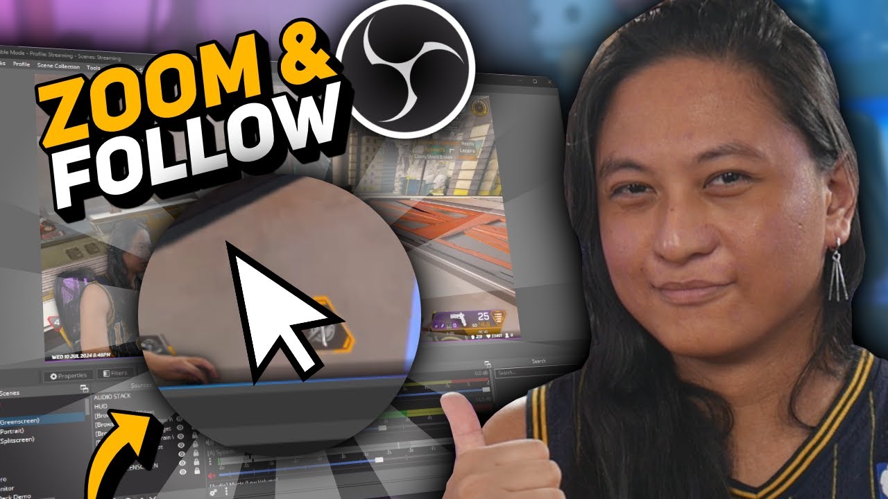 How to Make OBS Zoom and Follow Your Mouse Cursor!