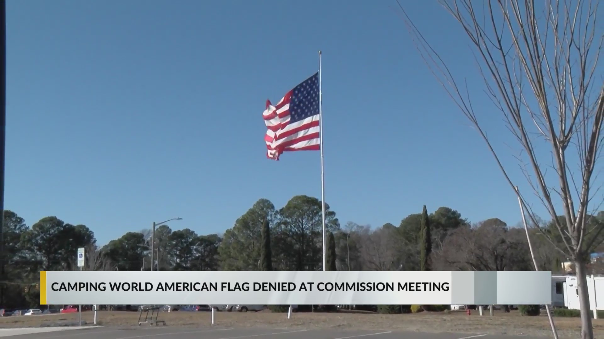 Proposed amendment for Camping World flag denied at planning and zoning meeting