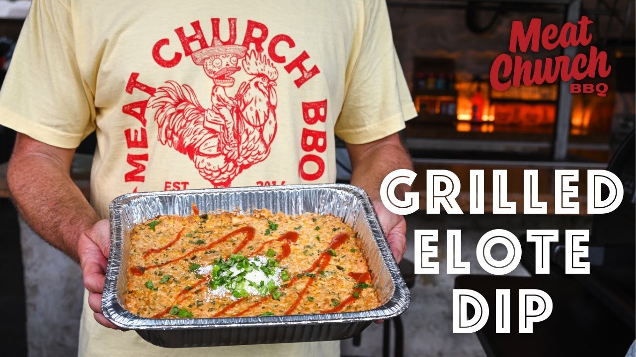 Grill Mexican street corn dip for ultimate tailgating parties