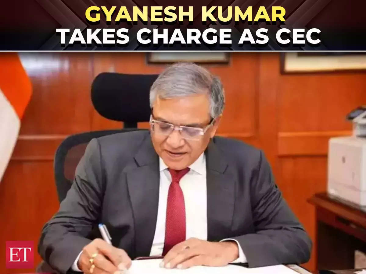 Gyanesh Kumar takes charge as chief election commissioner despite Rahul ... Gyanesh Kumar takes charge as chief election commissioner despite Rahul ...
