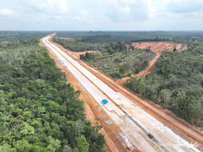 Progres Konstruksi Capai 68,28%,Hutama Karya Kebut Pembangunan Jalan ... Progres Konstruksi Capai 68,28%,Hutama Karya Kebut Pembangunan Jalan ...