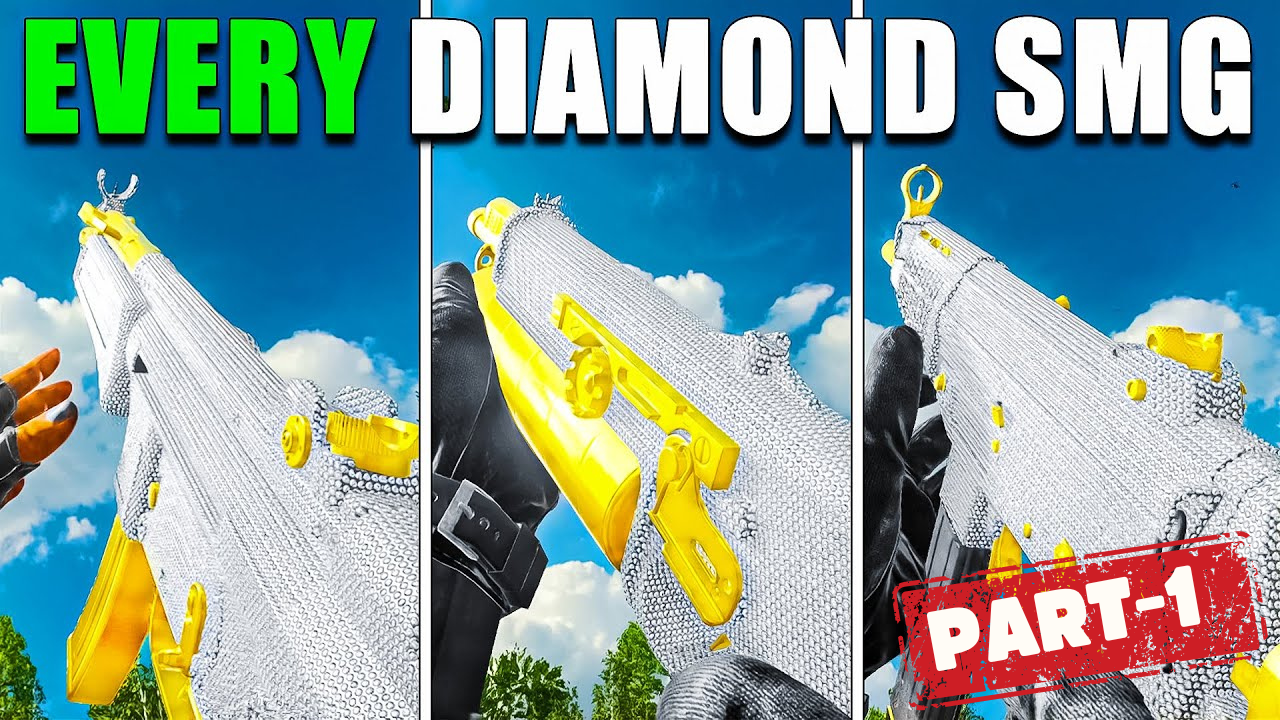 I unlocked EVERY Diamond SMG on Black Ops 6, but there's a twist.. Part 1