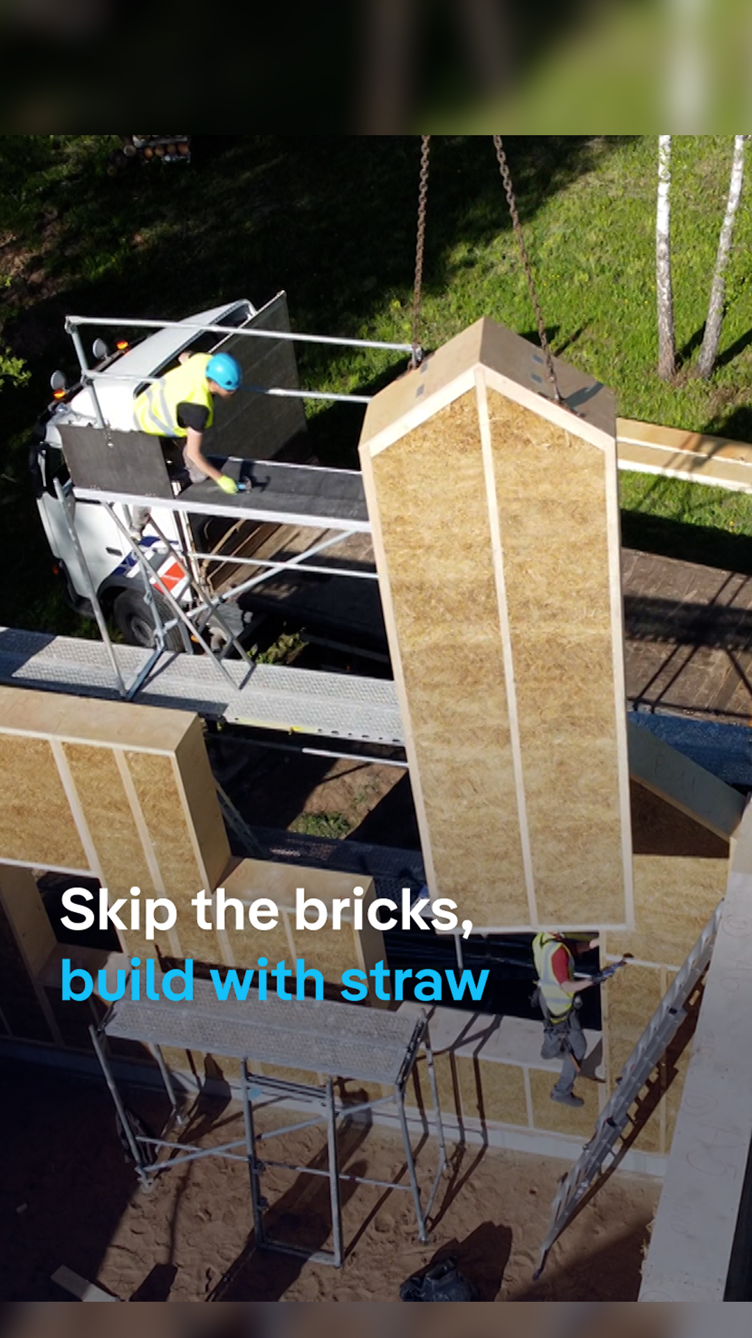 Skip the bricks, build with straw