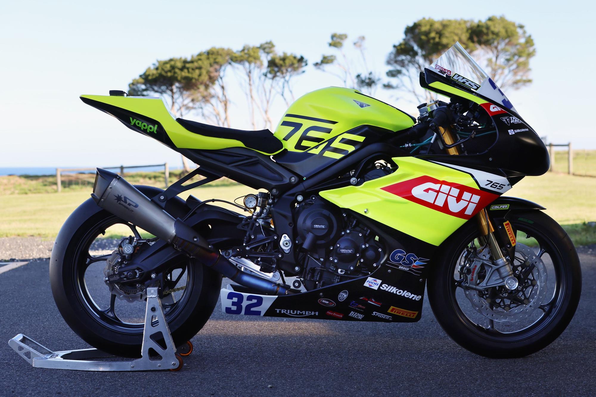 Yappl joins forces with PTR Triumph Factory Racing in high-speed ...