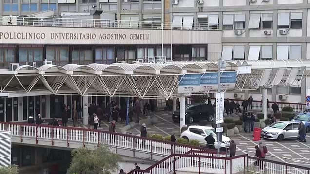 Rome's Gemelli hospital where Pope Francis is being treated