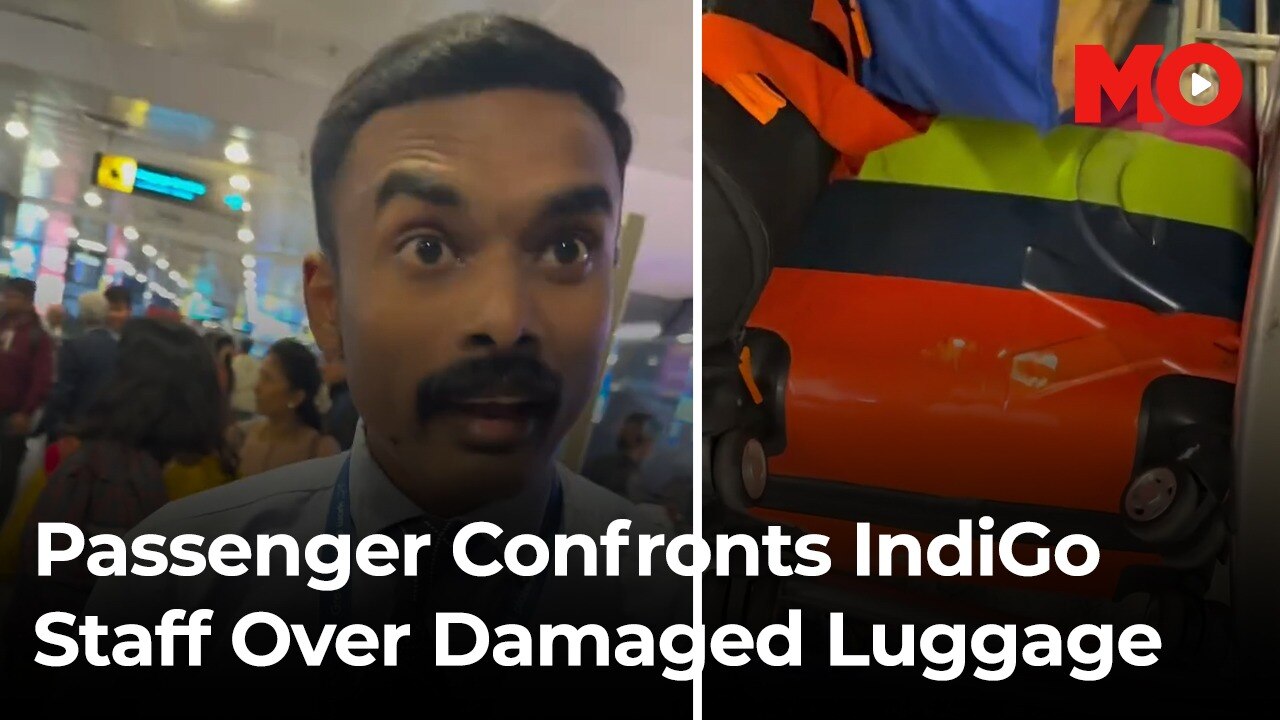 IndiGo passenger claims staff mishandled luggage, video goes viral