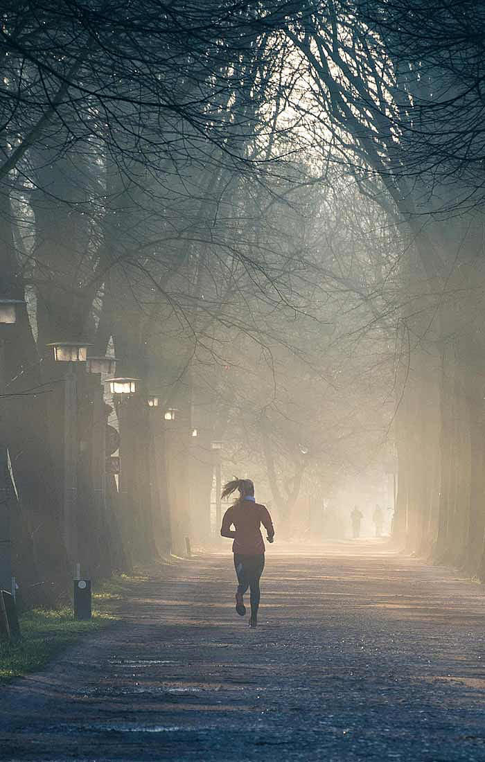 Why jogging in the winter can boost your health