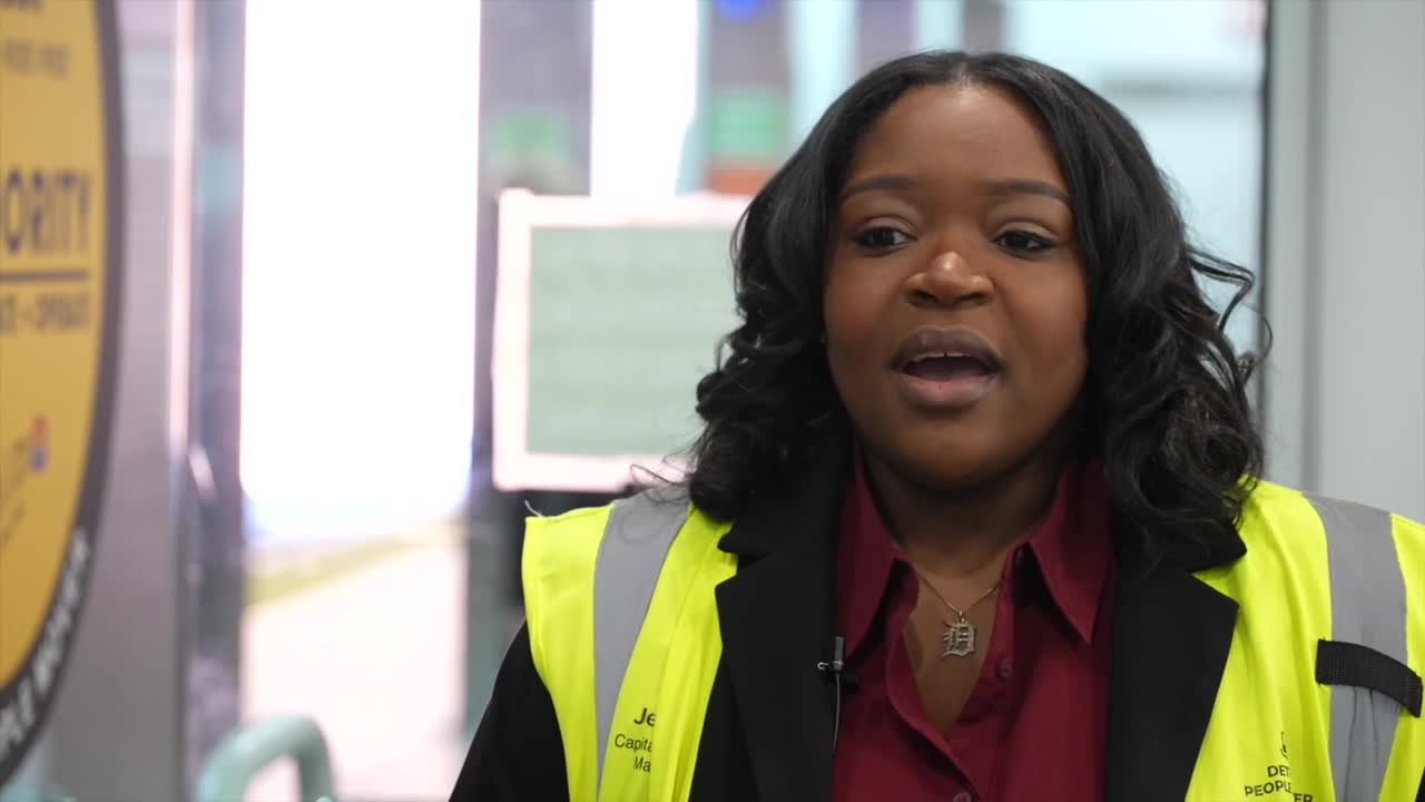 Jessica English breaking barriers and innovating Detroit's People Mover