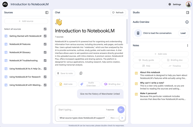 What is NotebookLM: Power-up your research skills