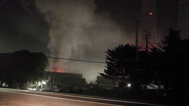 Lithium Battery Plant Fire Reignites Posing Danger to Residents