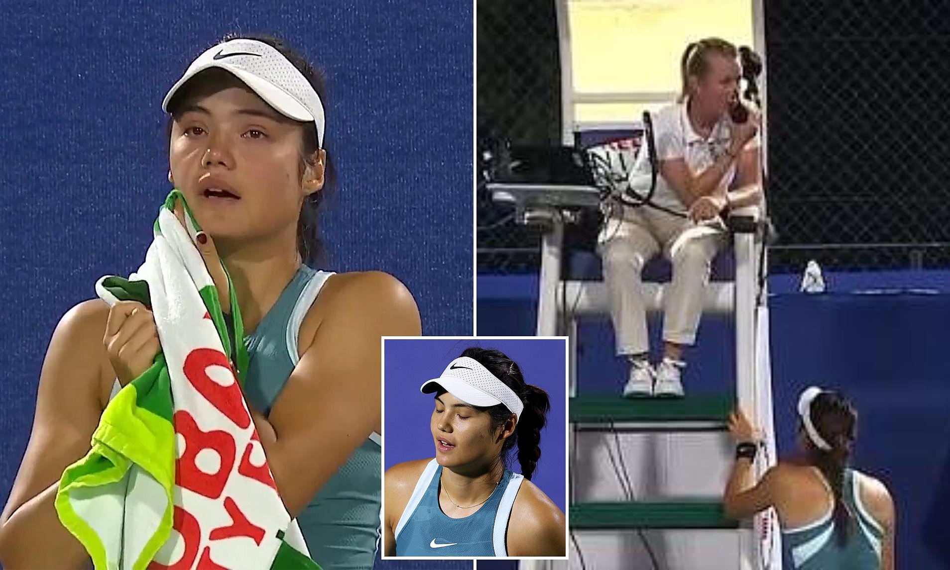Emma Raducanu's tearful mid-match 'stalker' panic: 'Fixated' man is ...