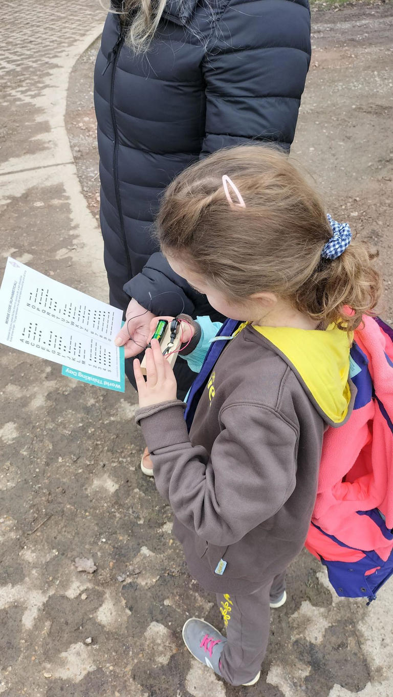 Brownies reach out across the Radio Waves