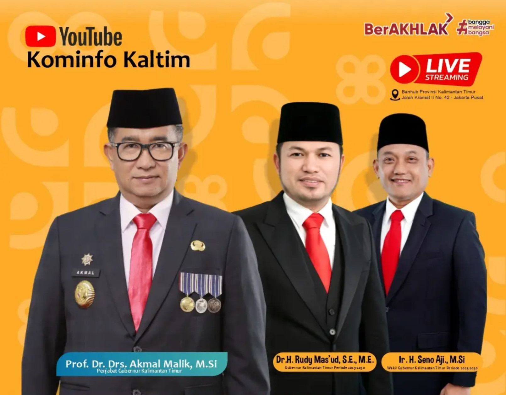 Usai Dilantik Prabowo, Ini Agenda Pertama Rudy-Seno sebagai Gubernur ...