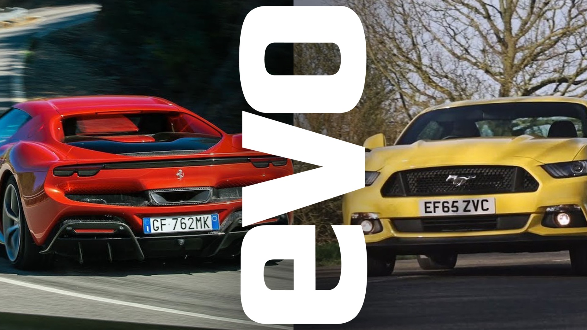 Ferrari 296 GTB vs. Ford Mustang 5.0 GT