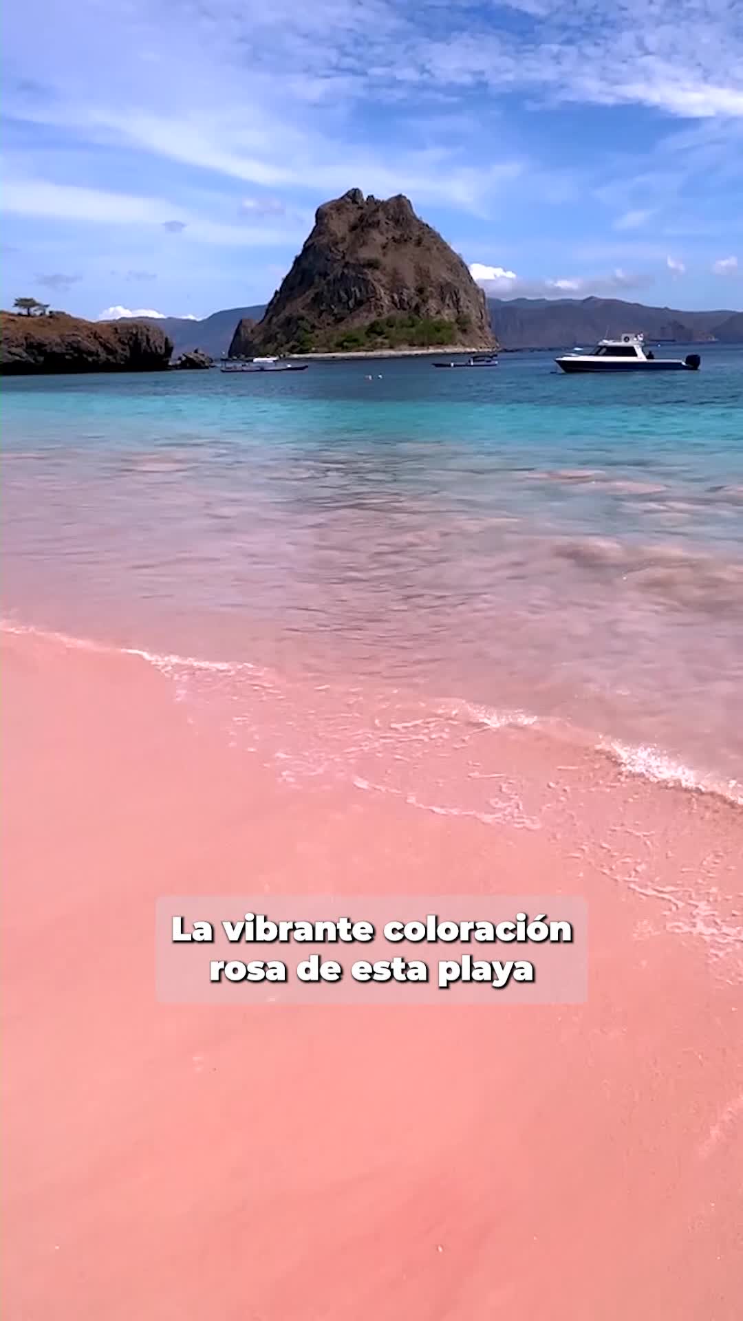 Impresionantes playas rosas, las escapadas más lujosas de la naturaleza