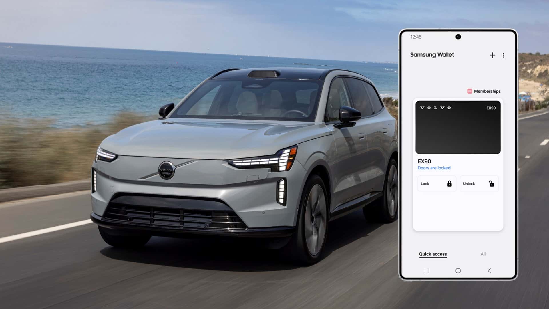 Volvo, Polestar EVs Get Samsung’s Digital Key Technology