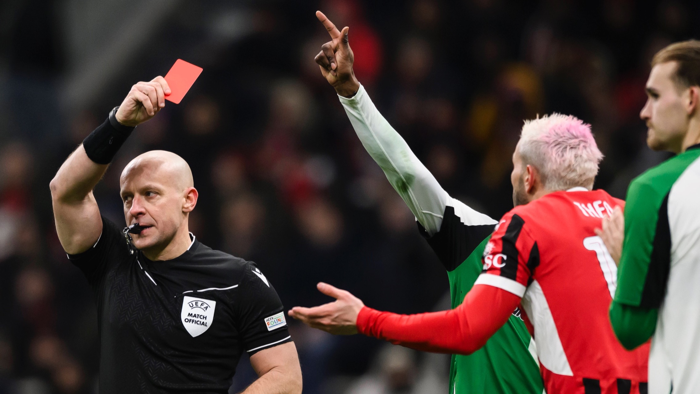 Szymon Marciniak na ustach światowych mediów. Polak zaatakowany przez gwiazdę