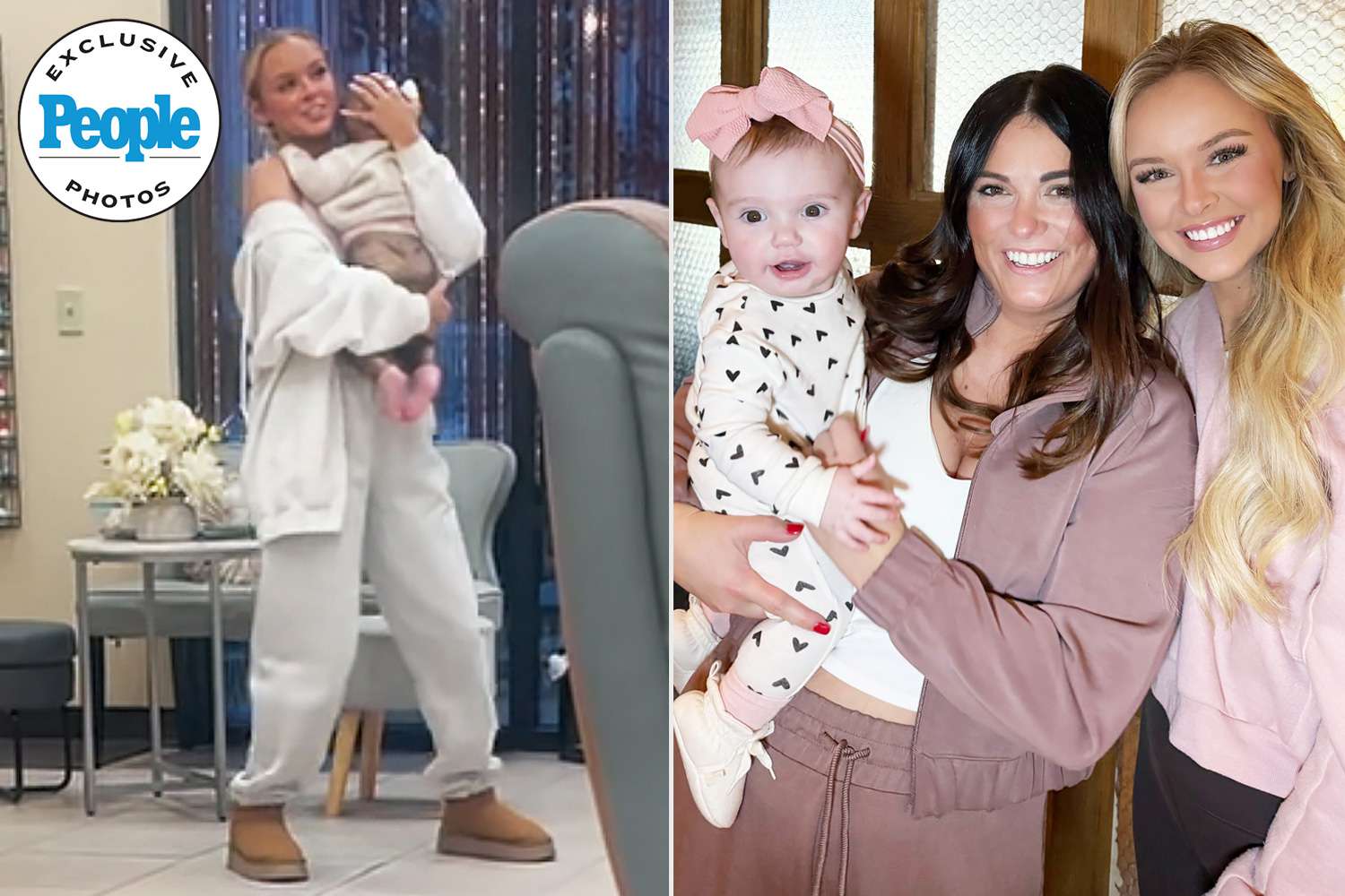 Woman Notices Mom Struggling with Crying Baby While Getting Her Nails ...