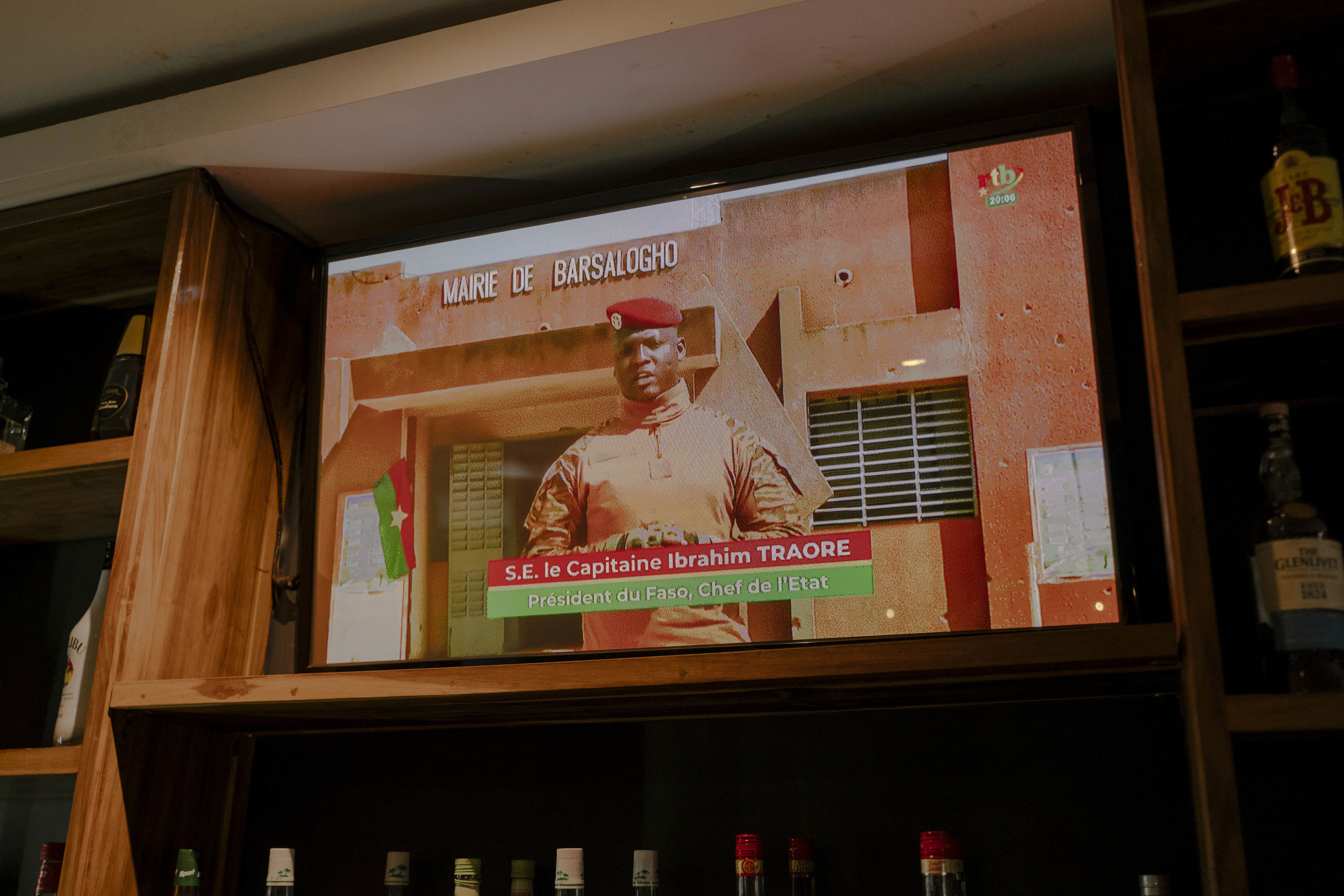 The militia commander