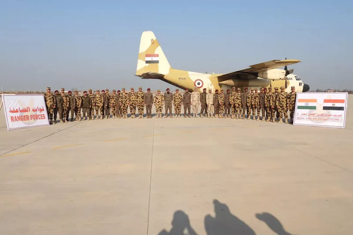 India-Egypt Joint Special Forces exercise CYCLONE-III kicks off in ...