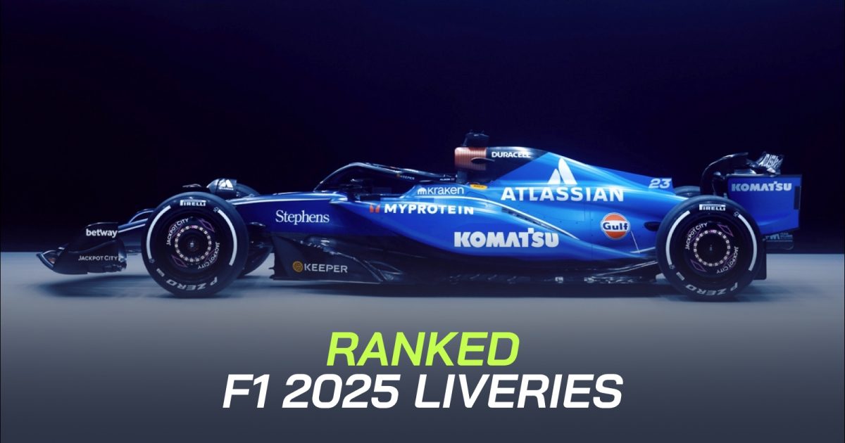 Ranked: All 10 F1 2025 liveries revealed after London O2 launch show