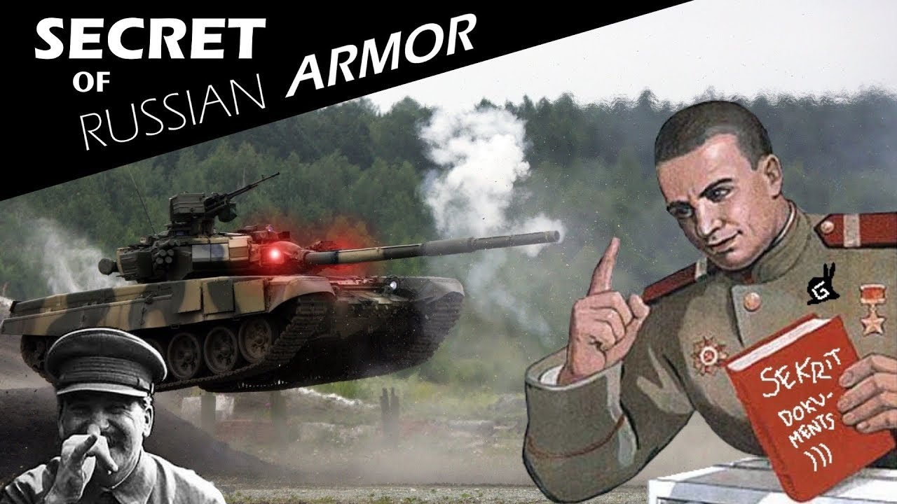What is the Secret of Russian armor on modern tanks?