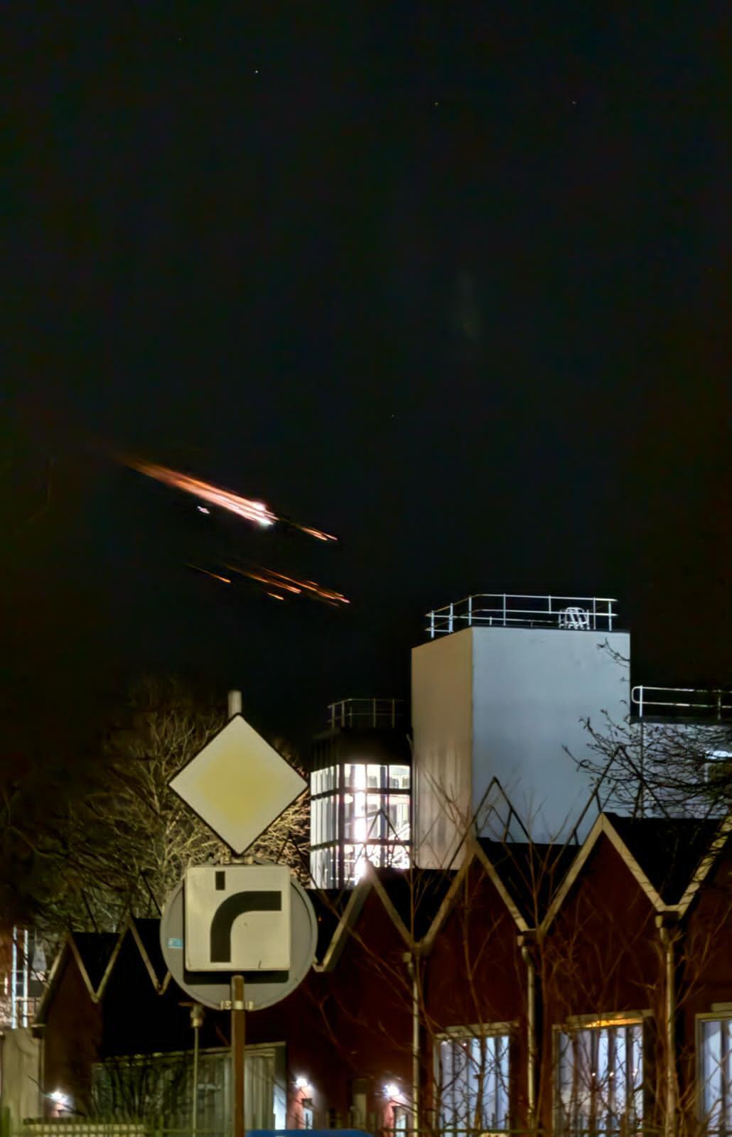 'Dreigende vuurbal' boven Nederland blijkt ruimtepuin: satelliet of ...