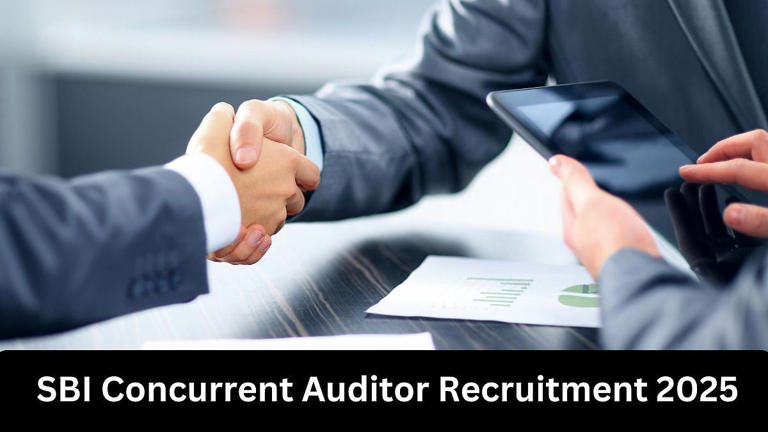 SBI Concurrent Auditor Recruitment 2025: Start Applying For 1,194 Posts At sbi.co.in; Read ...