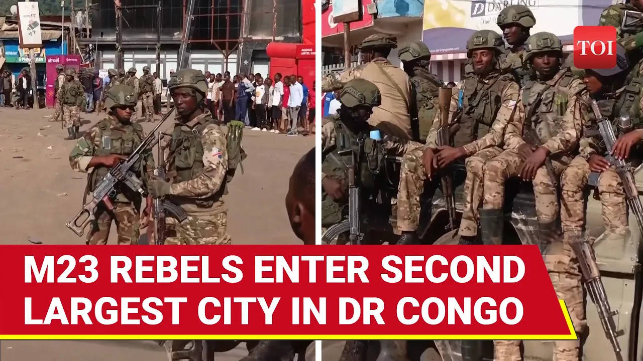 Rwanda-Backed M23 Rebels Seize DRC's Key City Bukavu, Capture Military ...