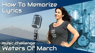 How To Memorize Lyrics