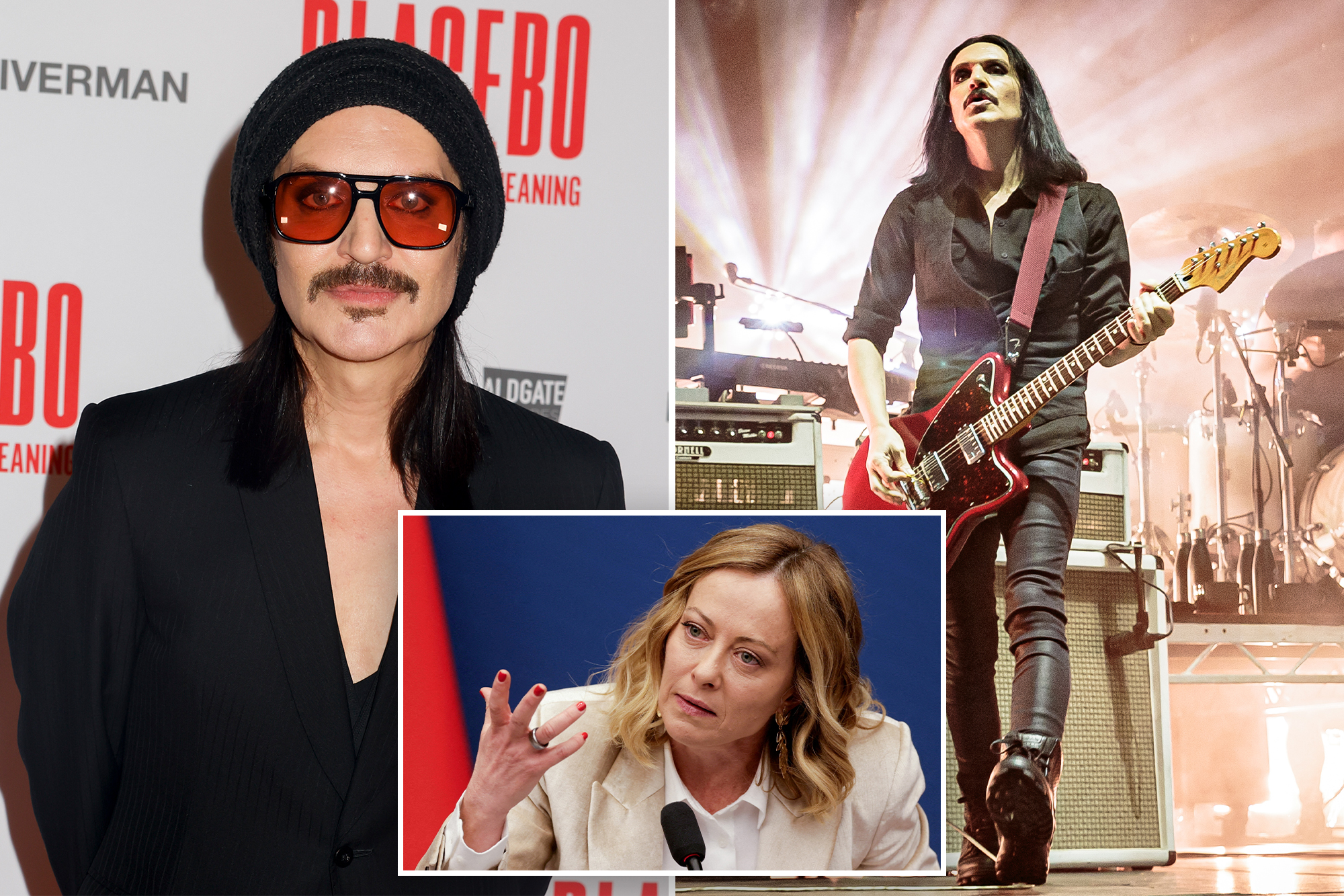 Placebo rocker Brian Molko charged for calling Italian Prime Minister ...