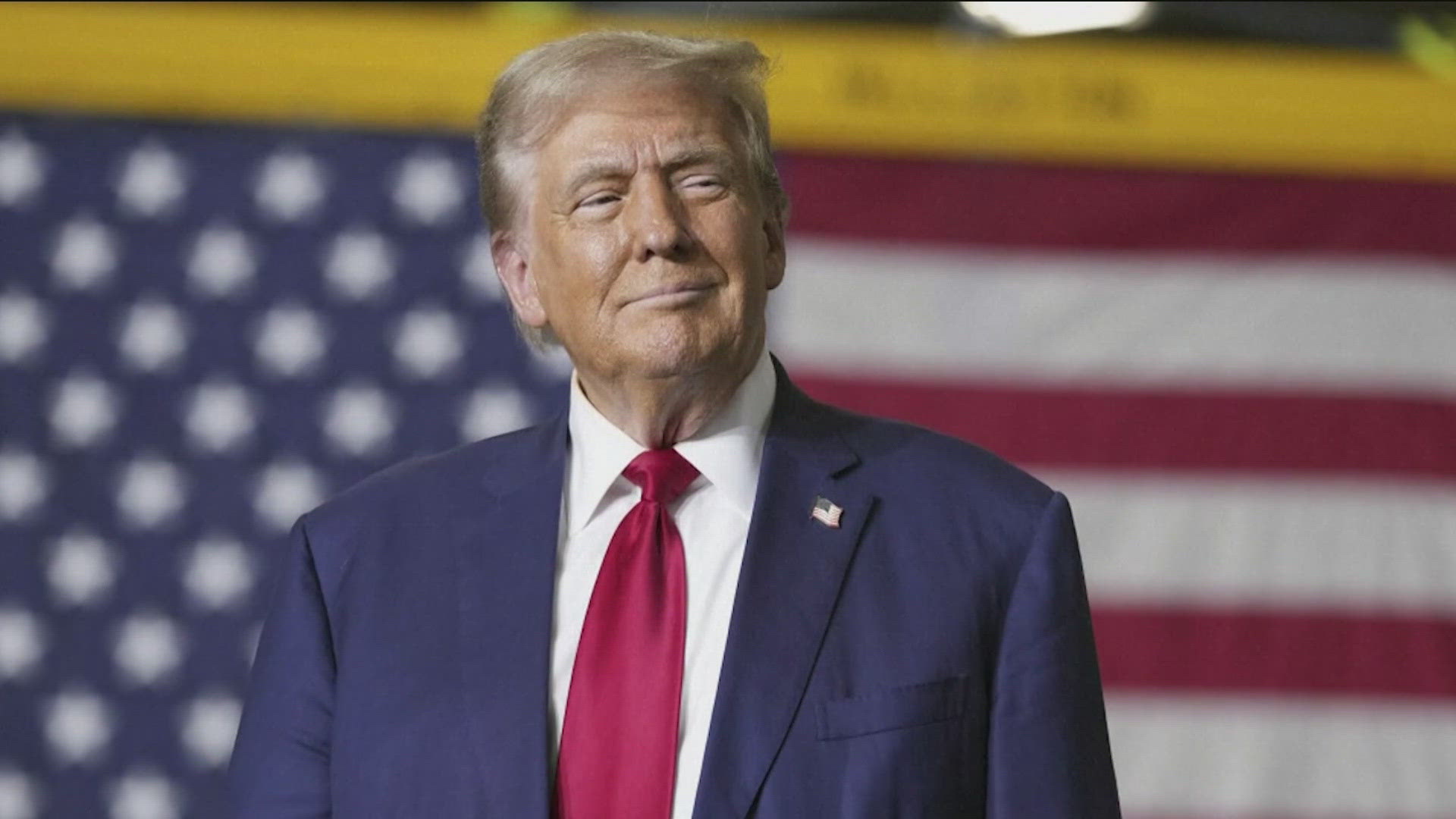 President Donald Trump defends layoffs of government employees