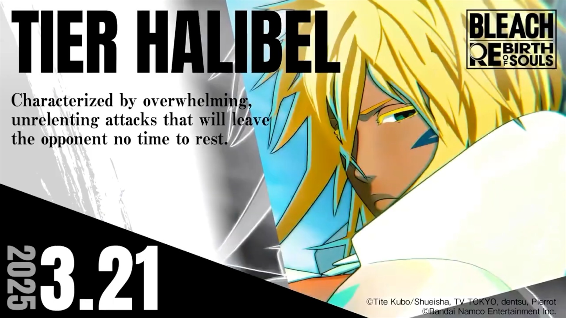 Bleach Rebirth of Souls Official Tier Halibel Character Trailer