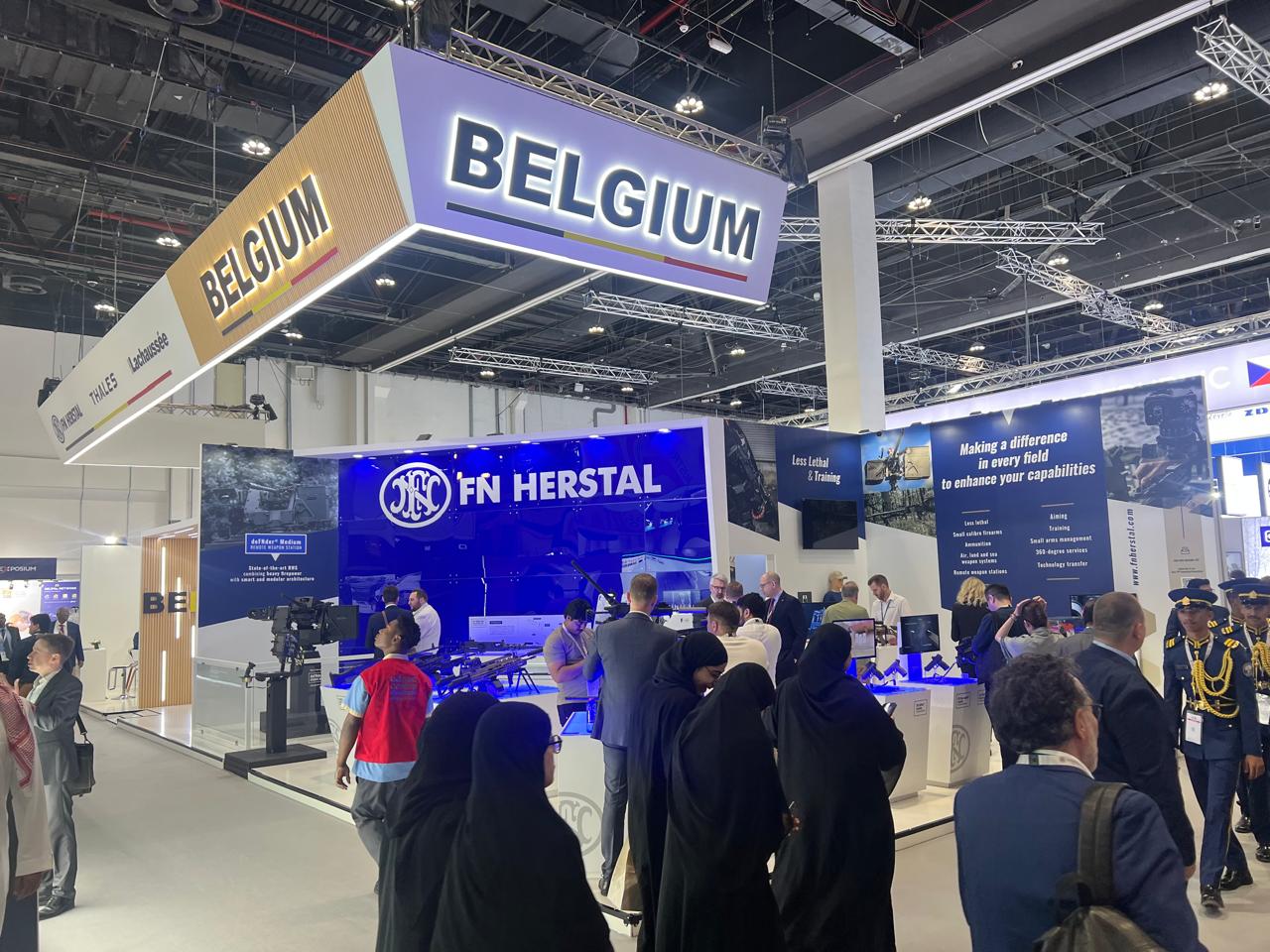 Belgian companies highlight cutting-edge defence capabilities at IDEX 2025