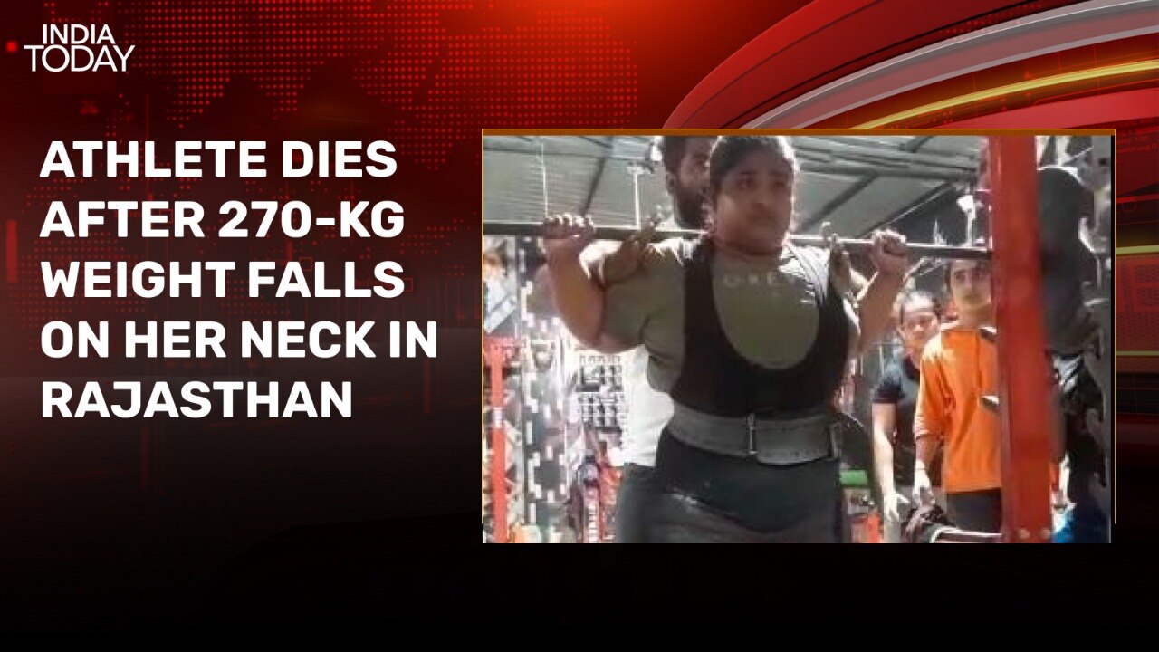Video: Athlete dies after 270-kg weight falls on her neck during ...