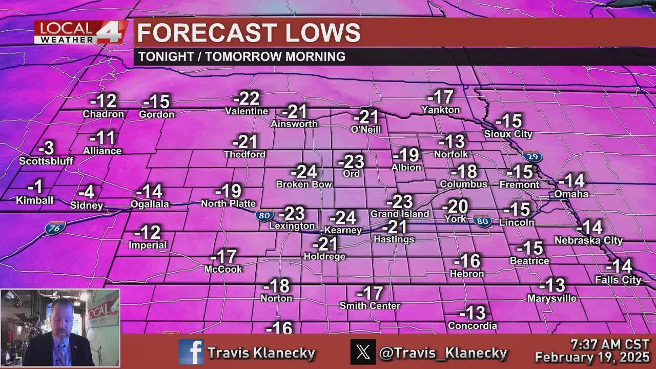 Before warmer air makes its return, record low temperatures will come ...