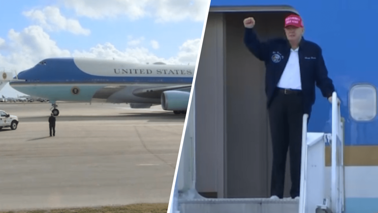 President Trump arrives in South Florida for summit in Miami Beach