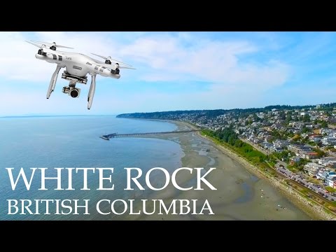 White Rock Beach from Above