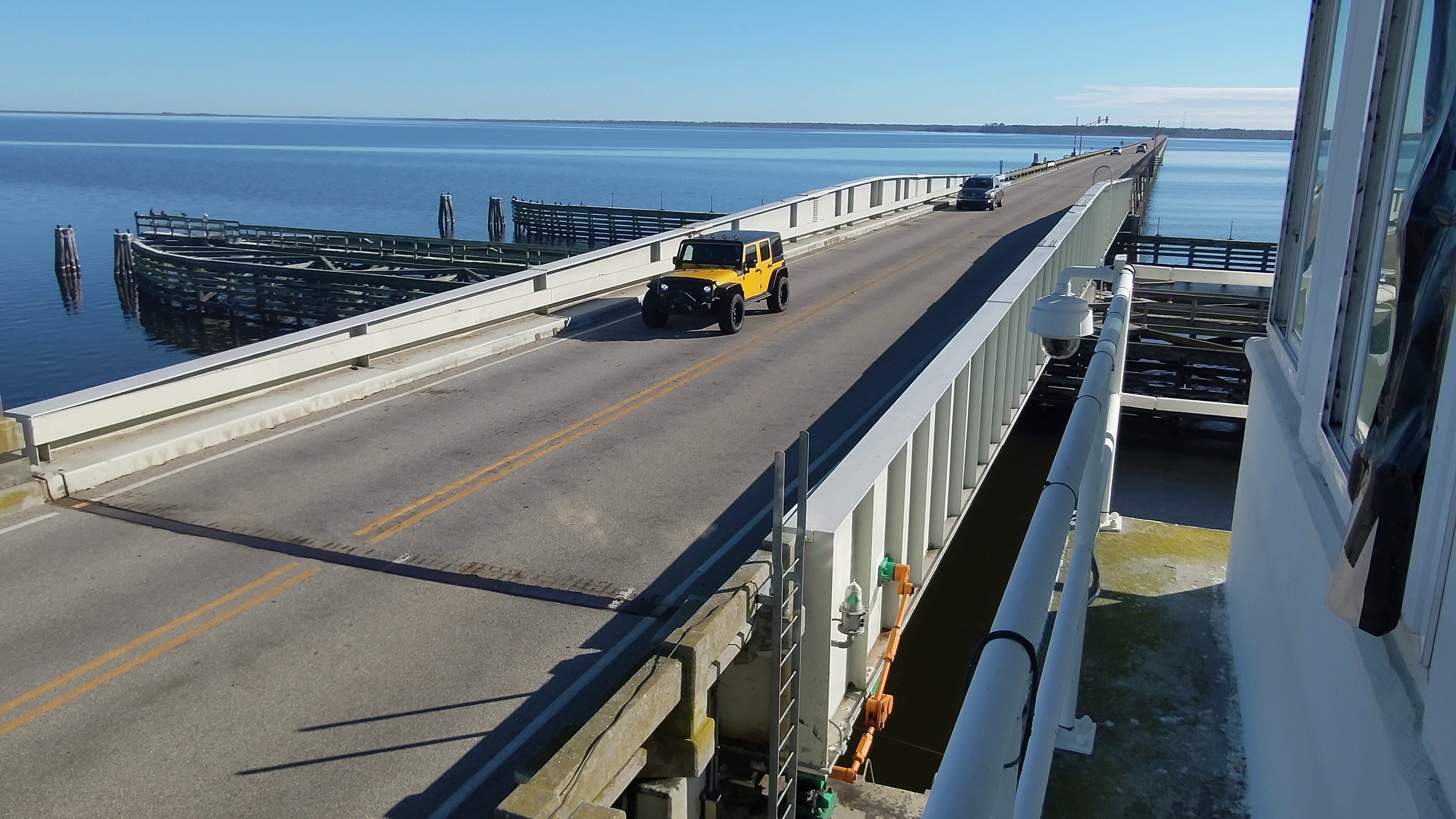 Alligator River Bridge replacement project installs first concrete pile