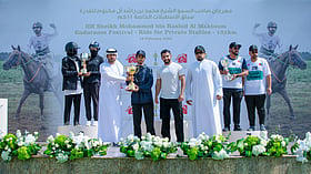 Al Awasif claim a 1-3 in Sheikh Mohammed Cup for Private Stables