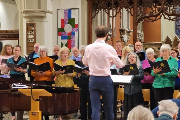 Choir dedicates evening to famous composer on his birthday