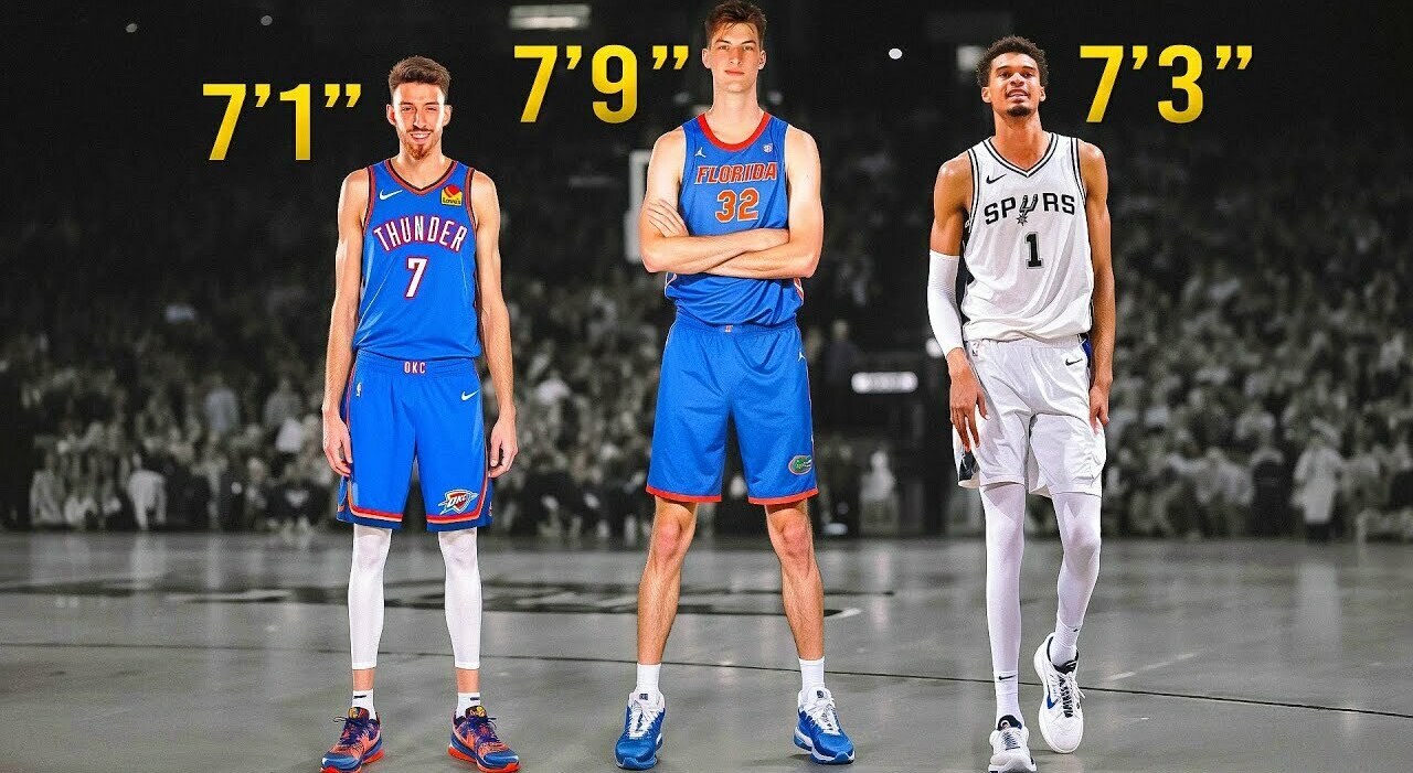 Olivier Rioux, un gigante del basket. A 19 anni è alto 2,36 metri, 14 ...